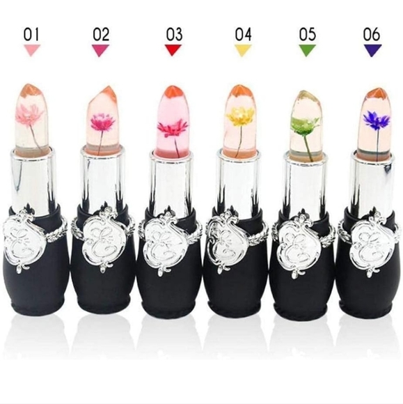 Bestland | Makeup | Nwt Jelly Flower Lipstick Temperature Changing ...